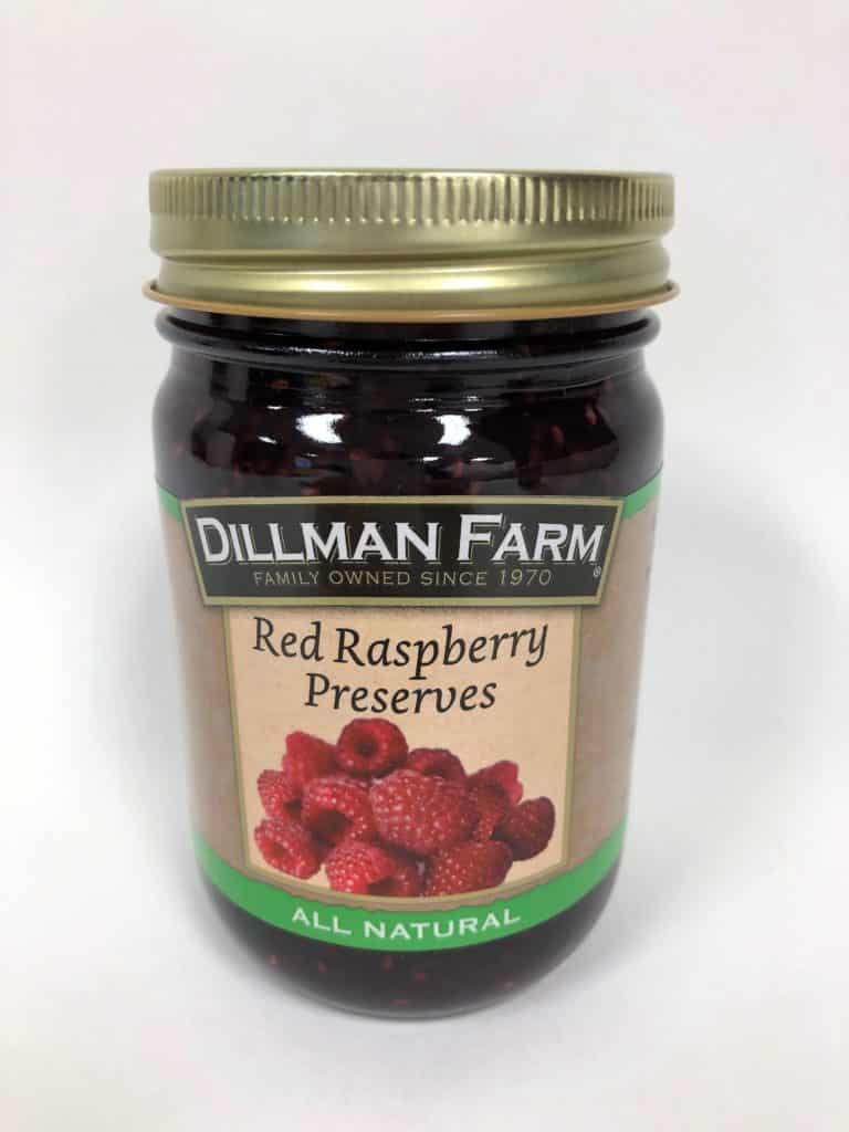 Dillman Farm Red Raspberry Preserves (16 oz.) - A Taste of Indiana